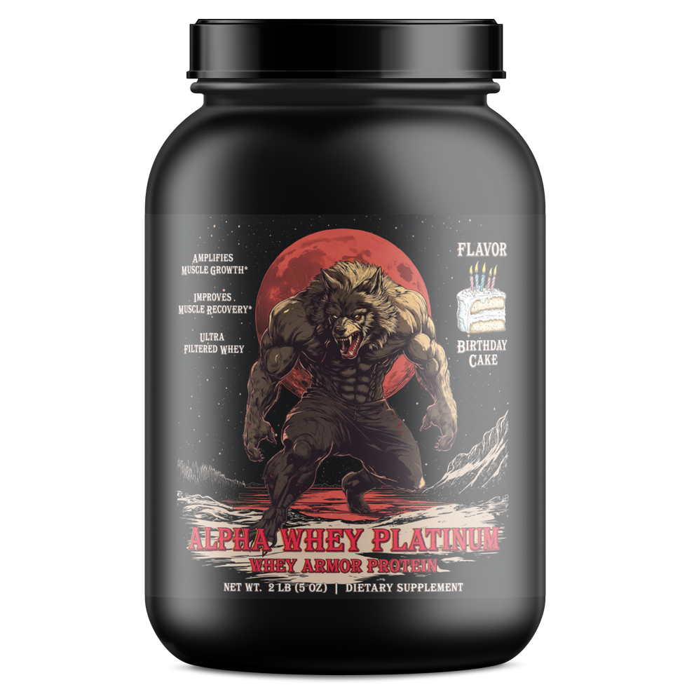 Alpha Whey Platinum (Birthday Cake) – Complete Savage Nutrition